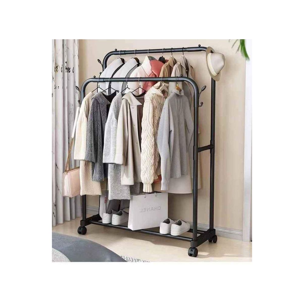 Perchero Colgador Organizador Ropa Doble N - Promart