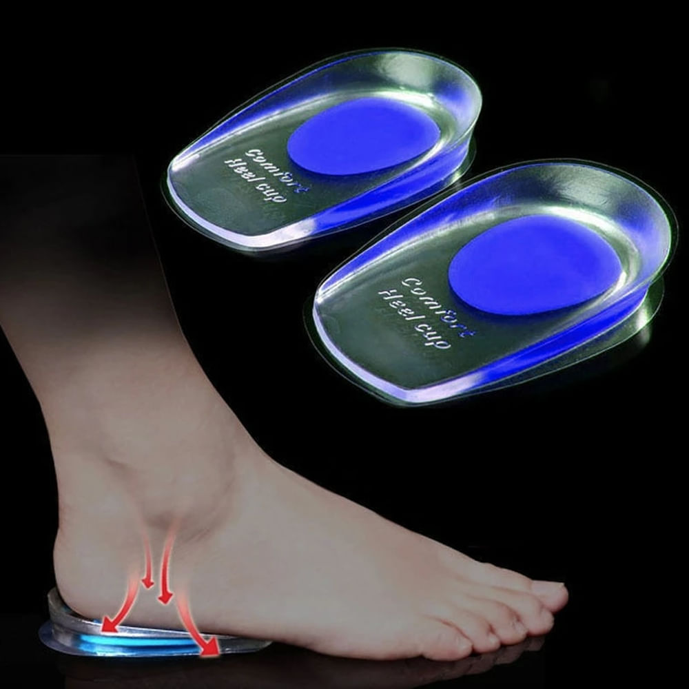 Plantilla talonera de silicona gel flexible para espolón calcáneo ...