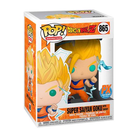 Funko Pop! Animation Dragon Ball Z: SS Goku with Energy #865 Px ...