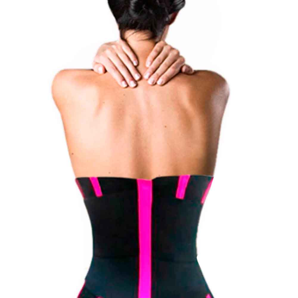 Faja Cintura de Avispa reductora Dhark solo Elástico con filo Fucsia ...