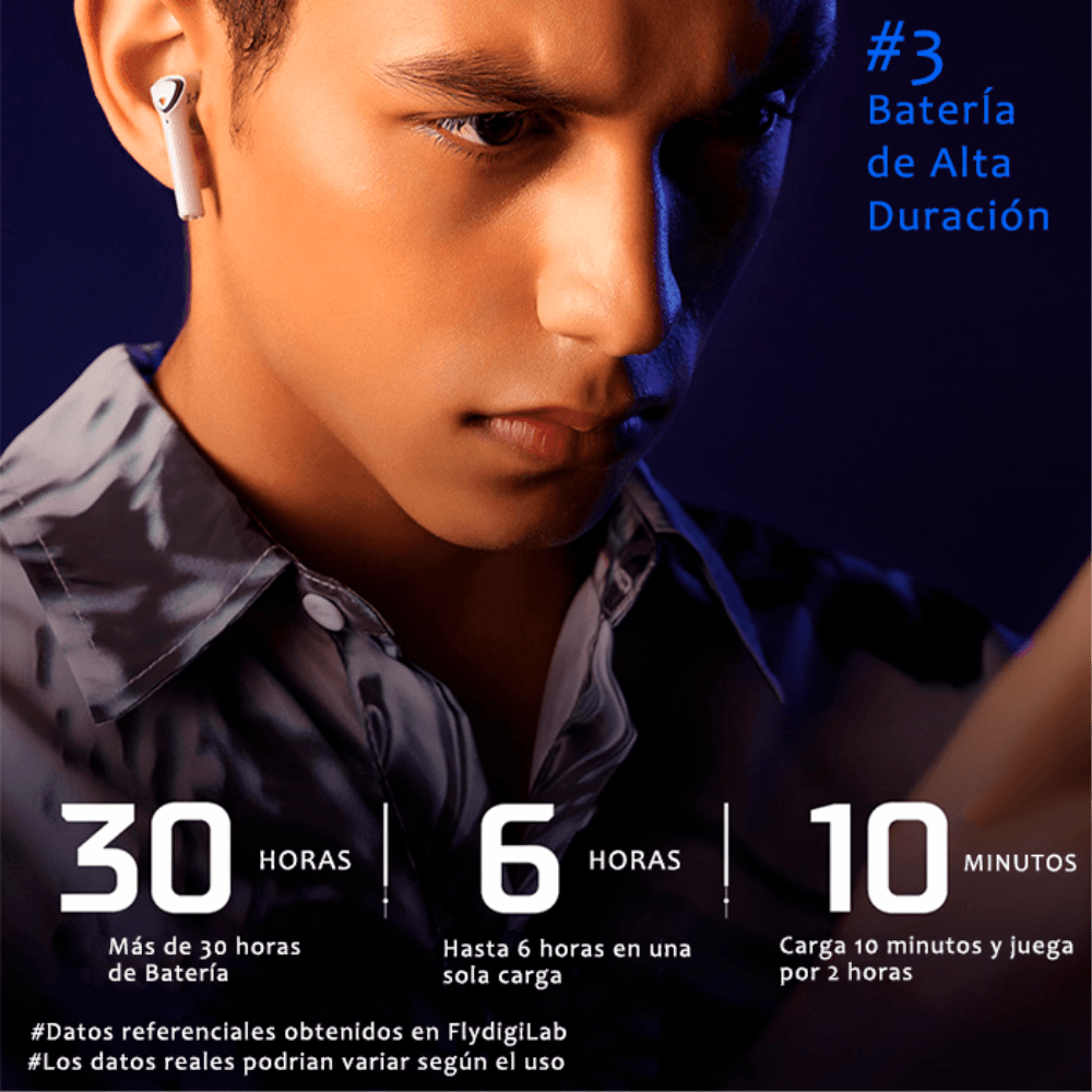 Audífonos Bluetooth Flydigi Cyberfox X1 - Promart