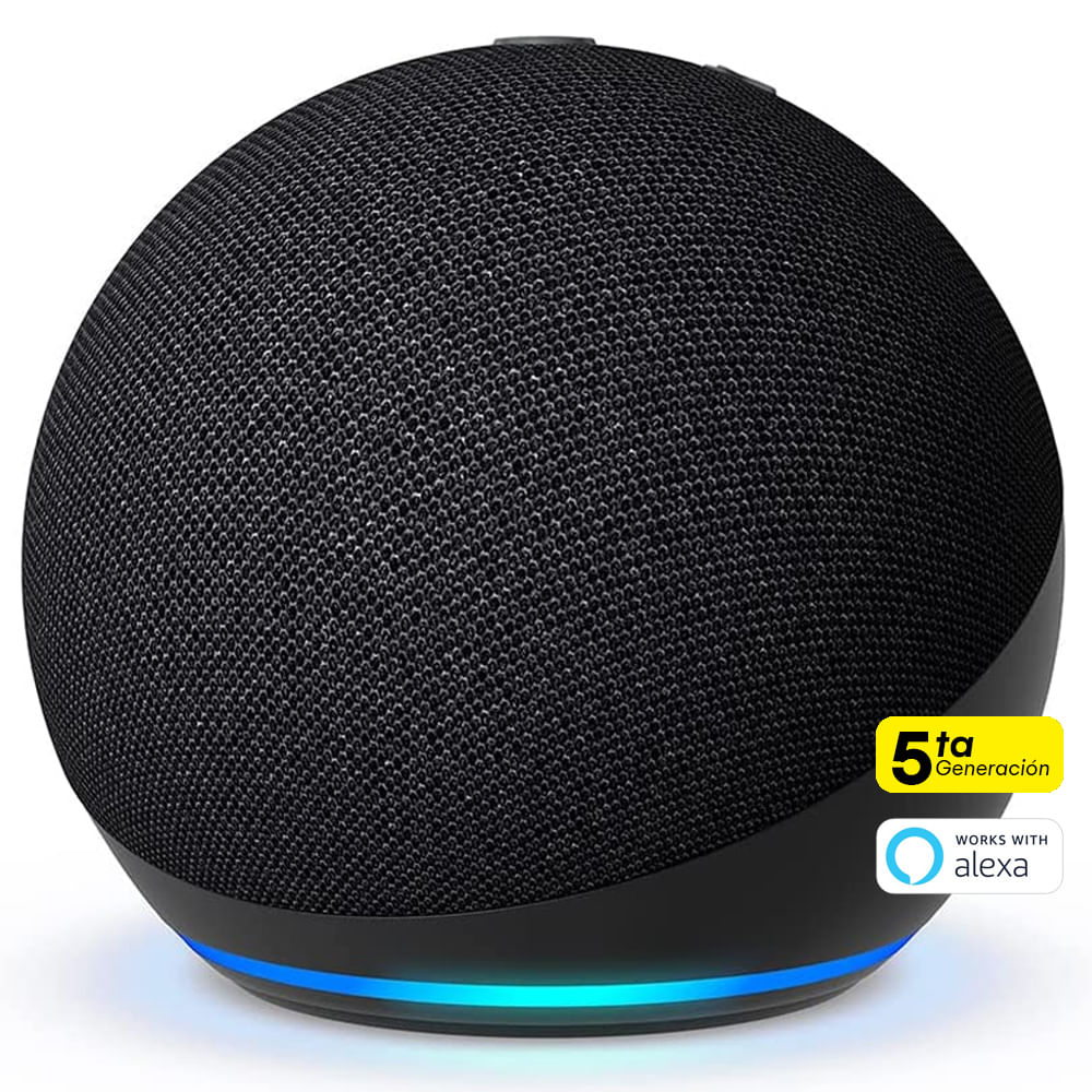 Amazon Alexa Echo Dot 5 Generación Smart Hub Parlante Negro - Promart