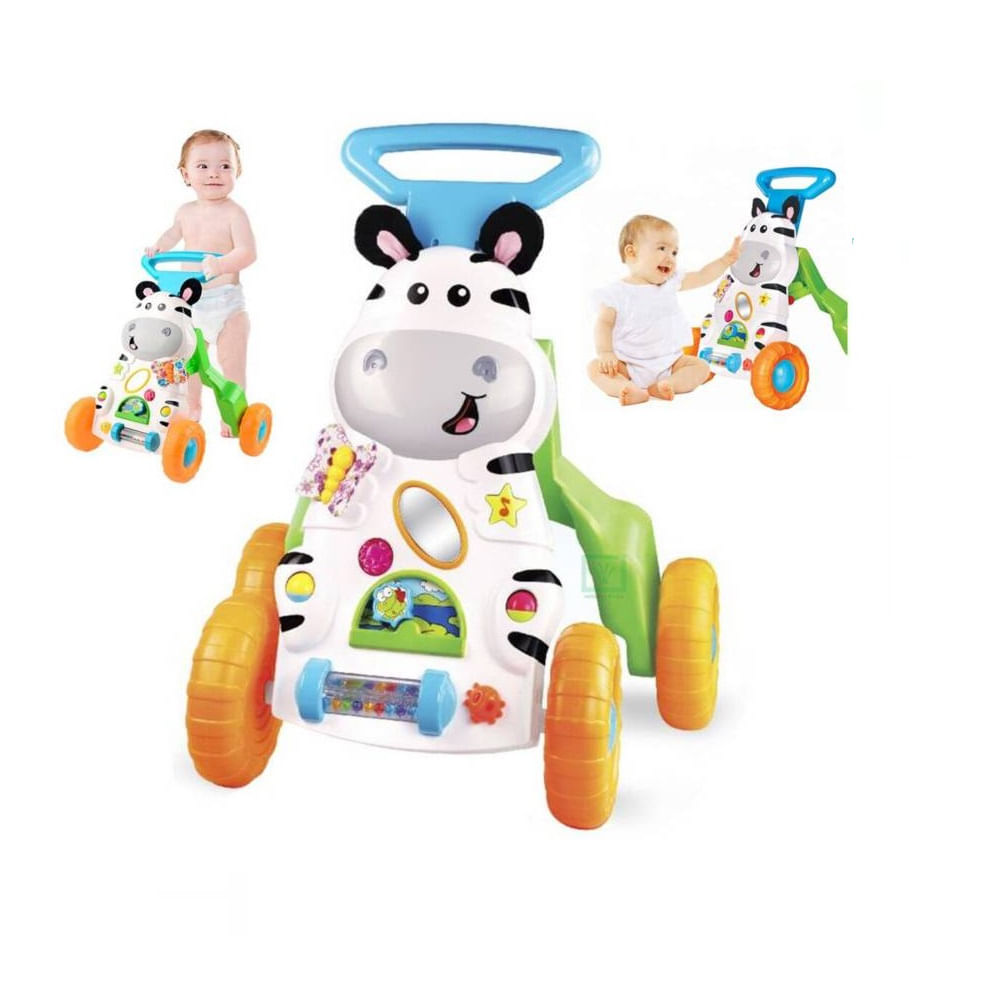 Andador Caminador Zebra Baby Fees SLBS704 Blanco - Promart