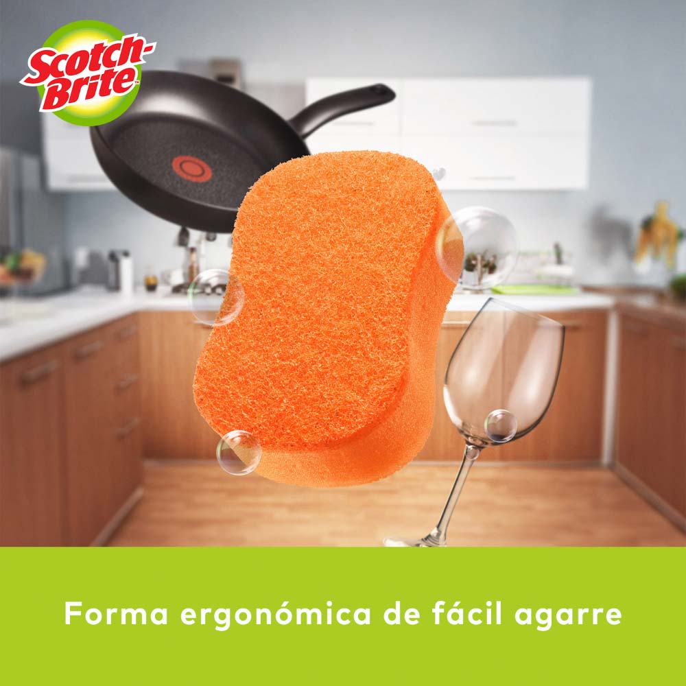 Esponja Cero Raya 2 en 1 Coci Scotch Brite x2 Unidades - Promart