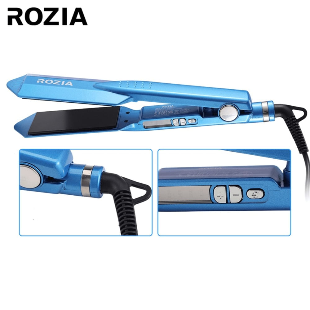 Plancha Pelo Cabello Rozia Cerámica Turmalina Alisadora 470° - Promart