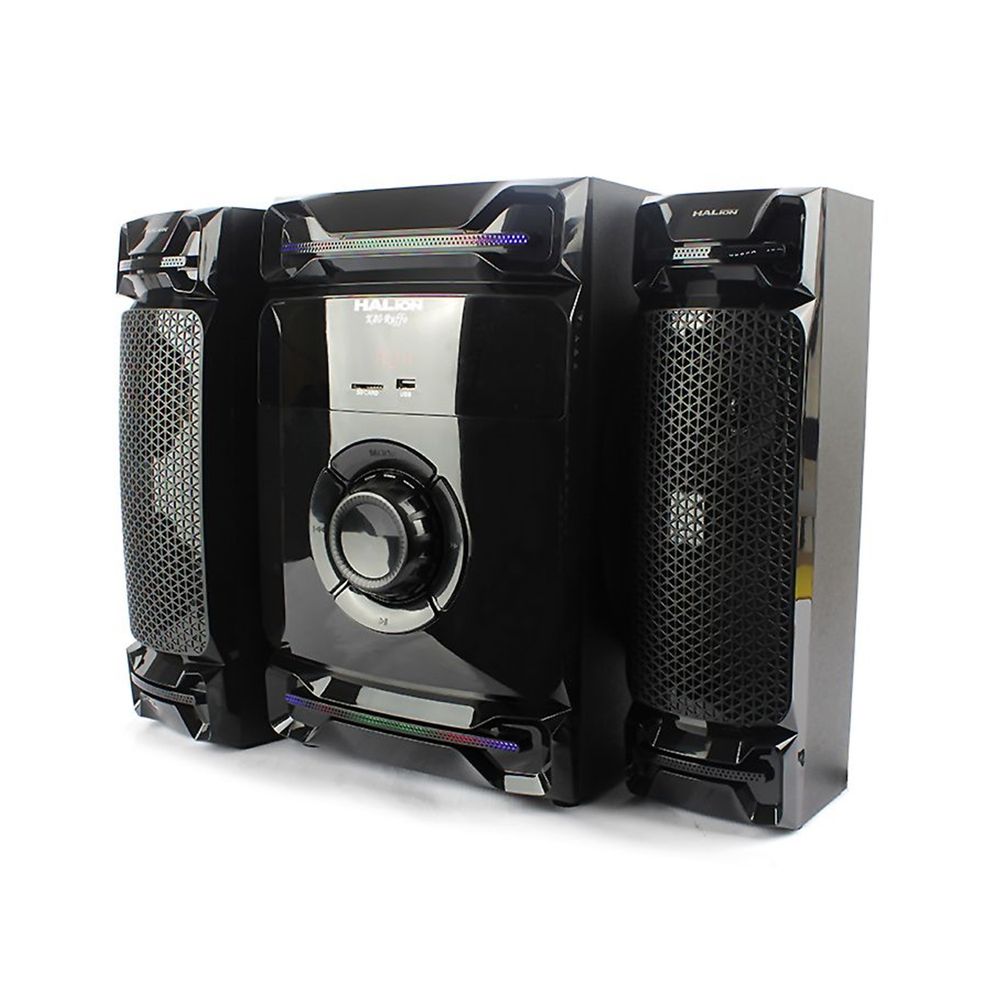 Parlante 2.1 Halion Ruffo HA-K80 Iluminación LED 200W - Promart