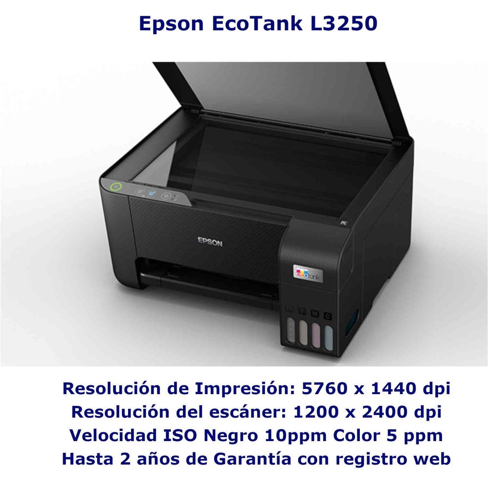 Impresora Multifuncional Epson EcoTank L3250 Inalámbrica | Promart.pe ...