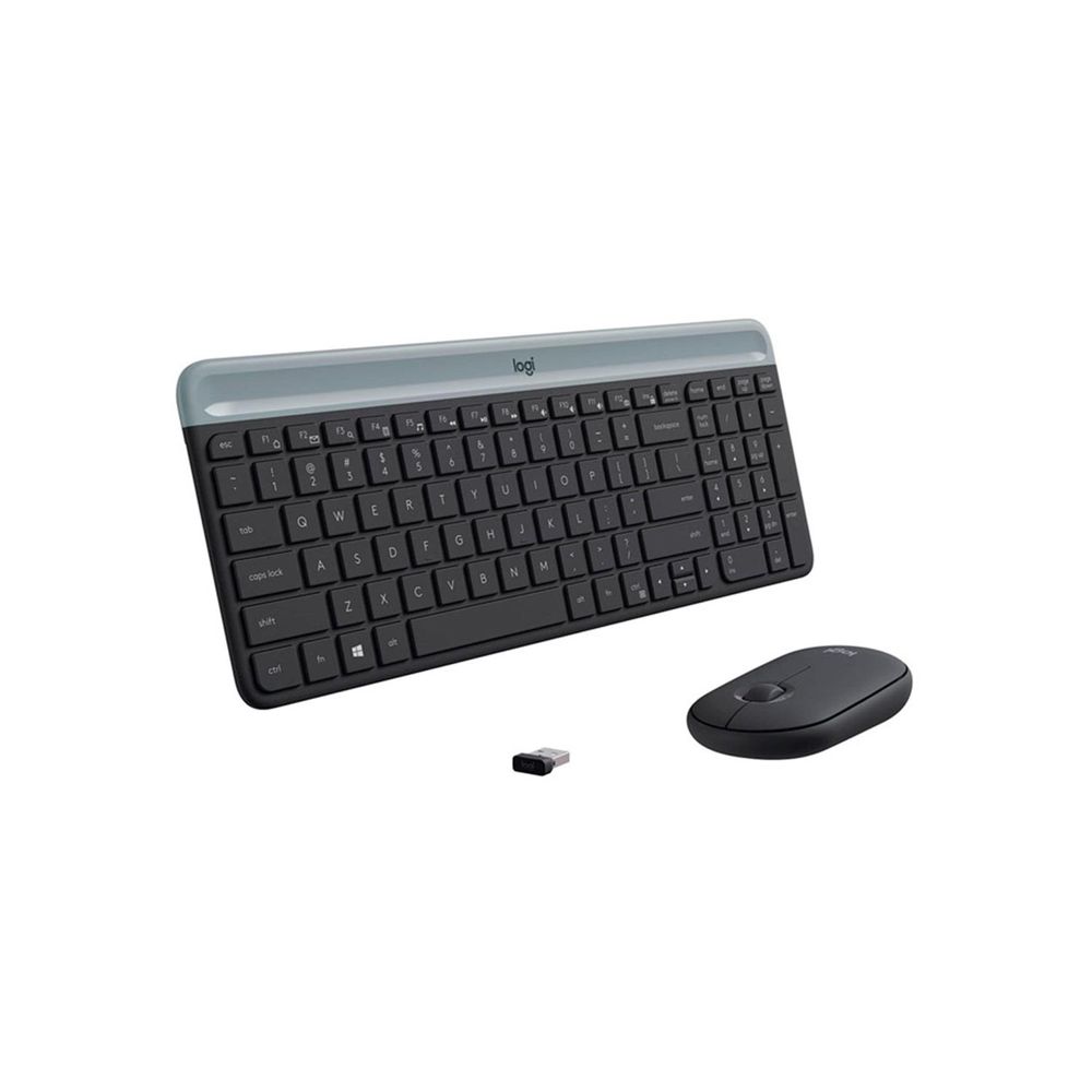 Teclado Logitech+ Mouse Mk470 Wirelees Slim Usb - Promart