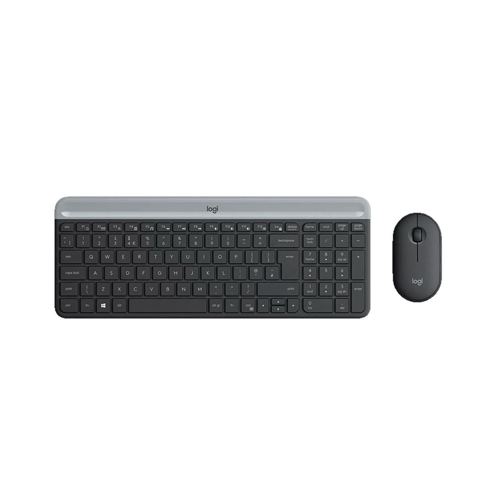 Teclado Logitech+ Mouse Mk470 Wirelees Slim Usb - Promart