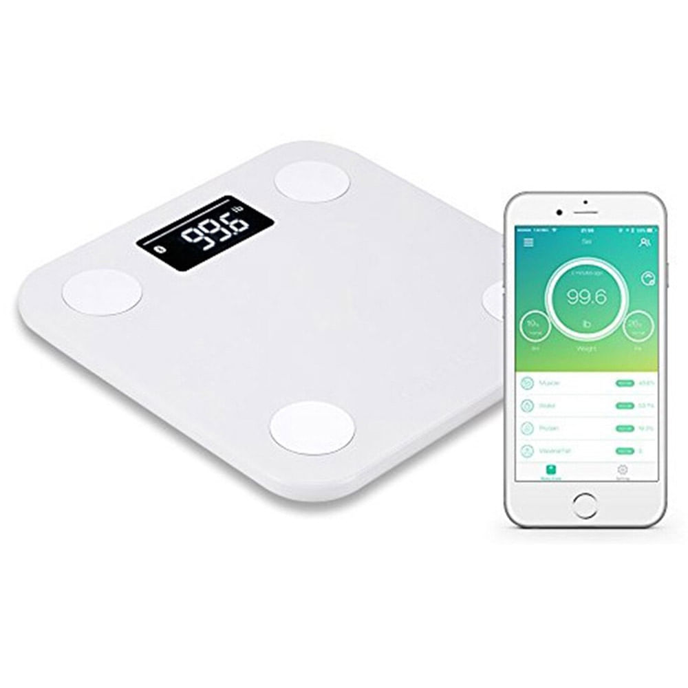 Balanza Digital Inteligente 12 Lecturas Personal Scale Blanco | Promart ...