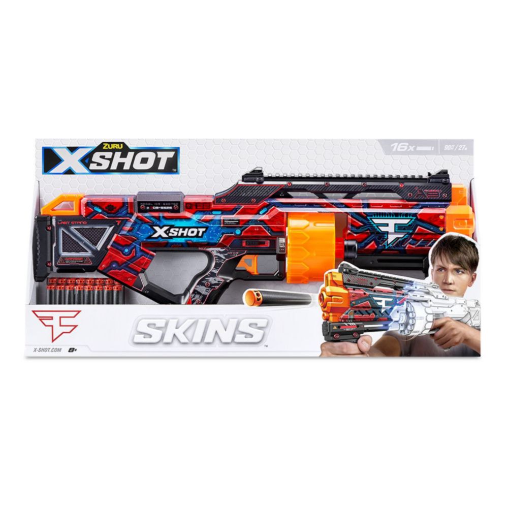 Lanzador X-Shot Skins Stand Faze - Promart