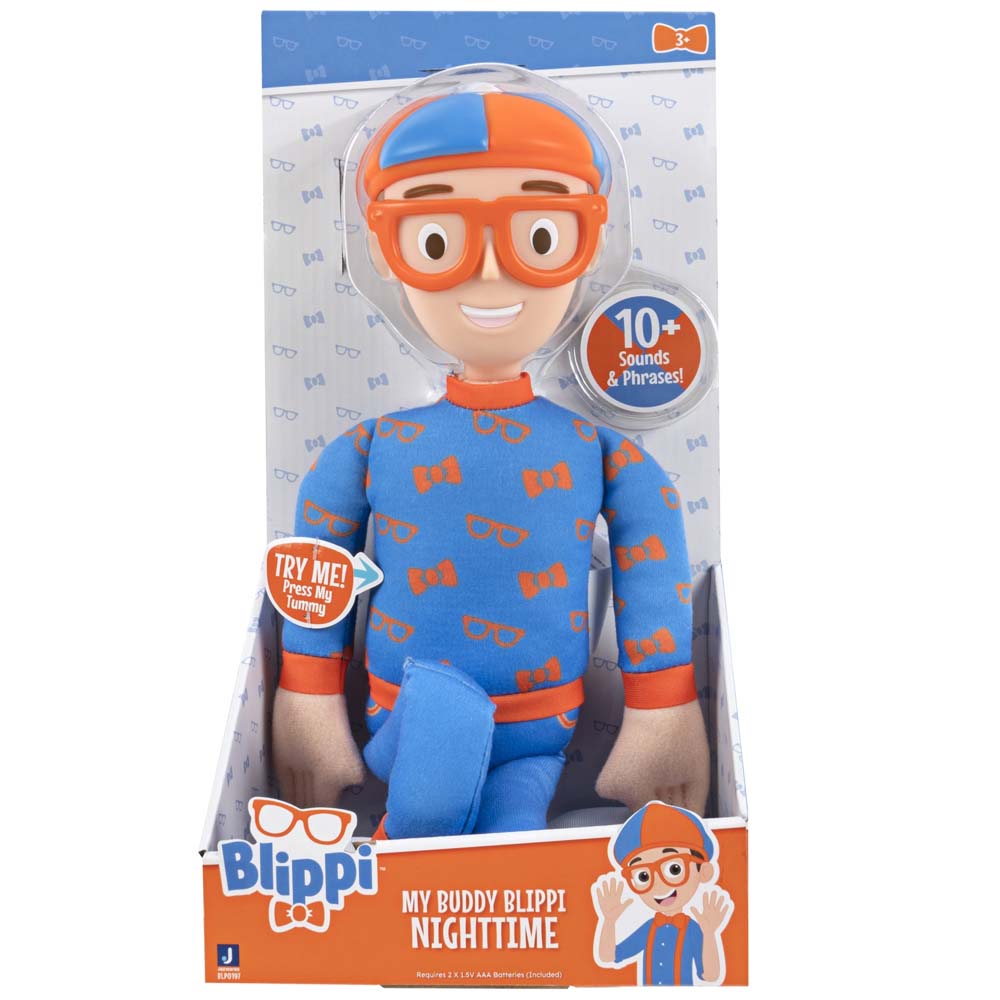 Peluche BLIPPI Amigo Hora Dormir Blp0197 - Promart