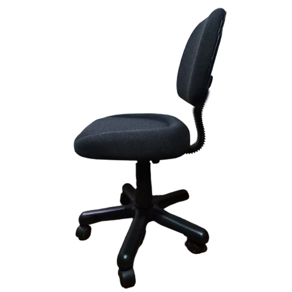 Silla de Escritorio Oficina Giratoria Resistente en Negro Ergonomica ...