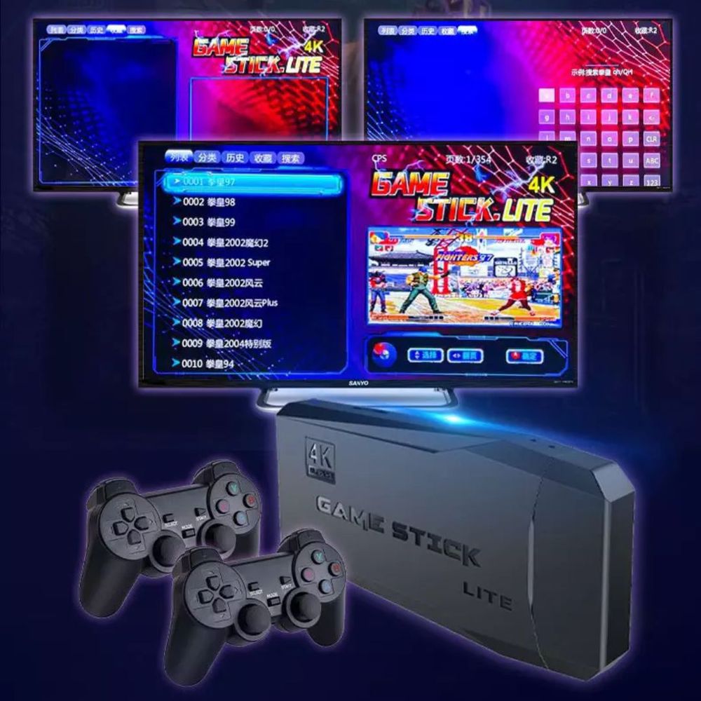 Consola PS1 SNES Retro Stick con 10000 Juegos Incorporados + 2 Mandos ...