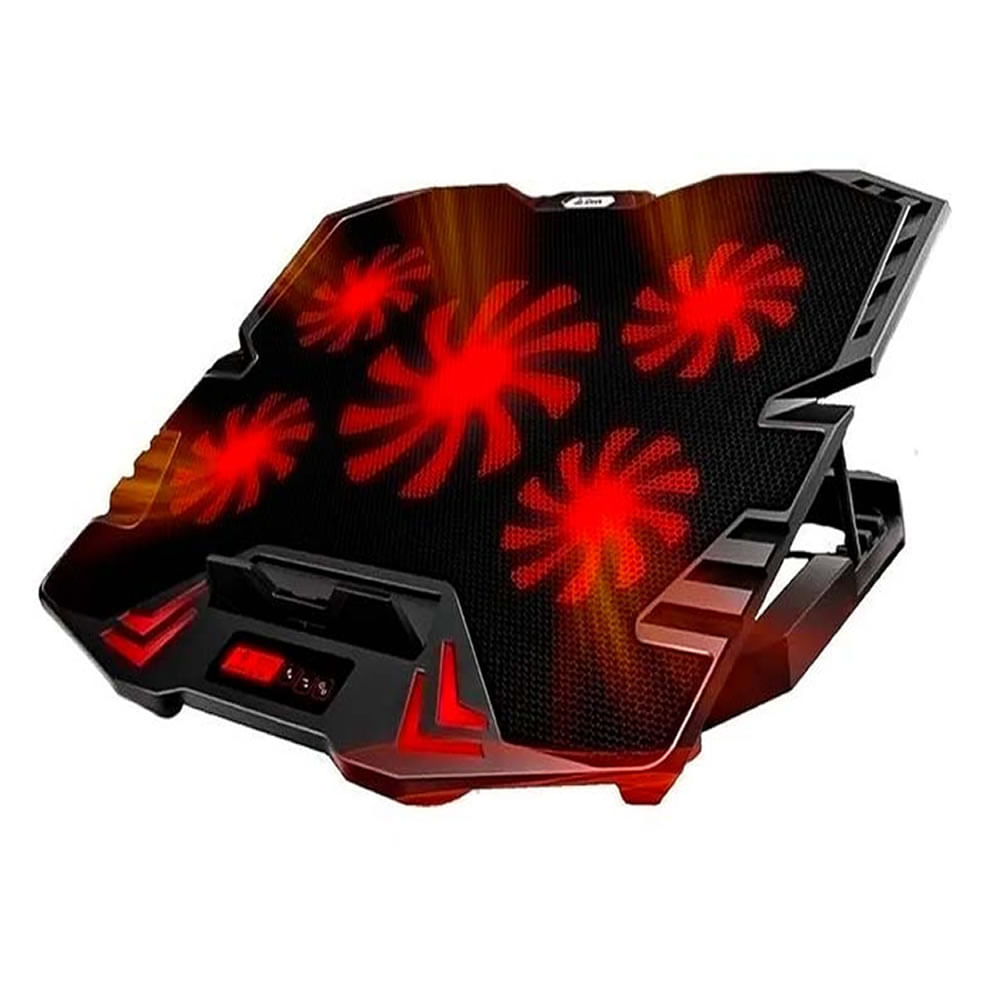 Cooler Gamer iDock Xtreme IDK-5 Luz Led Rojo - Promart