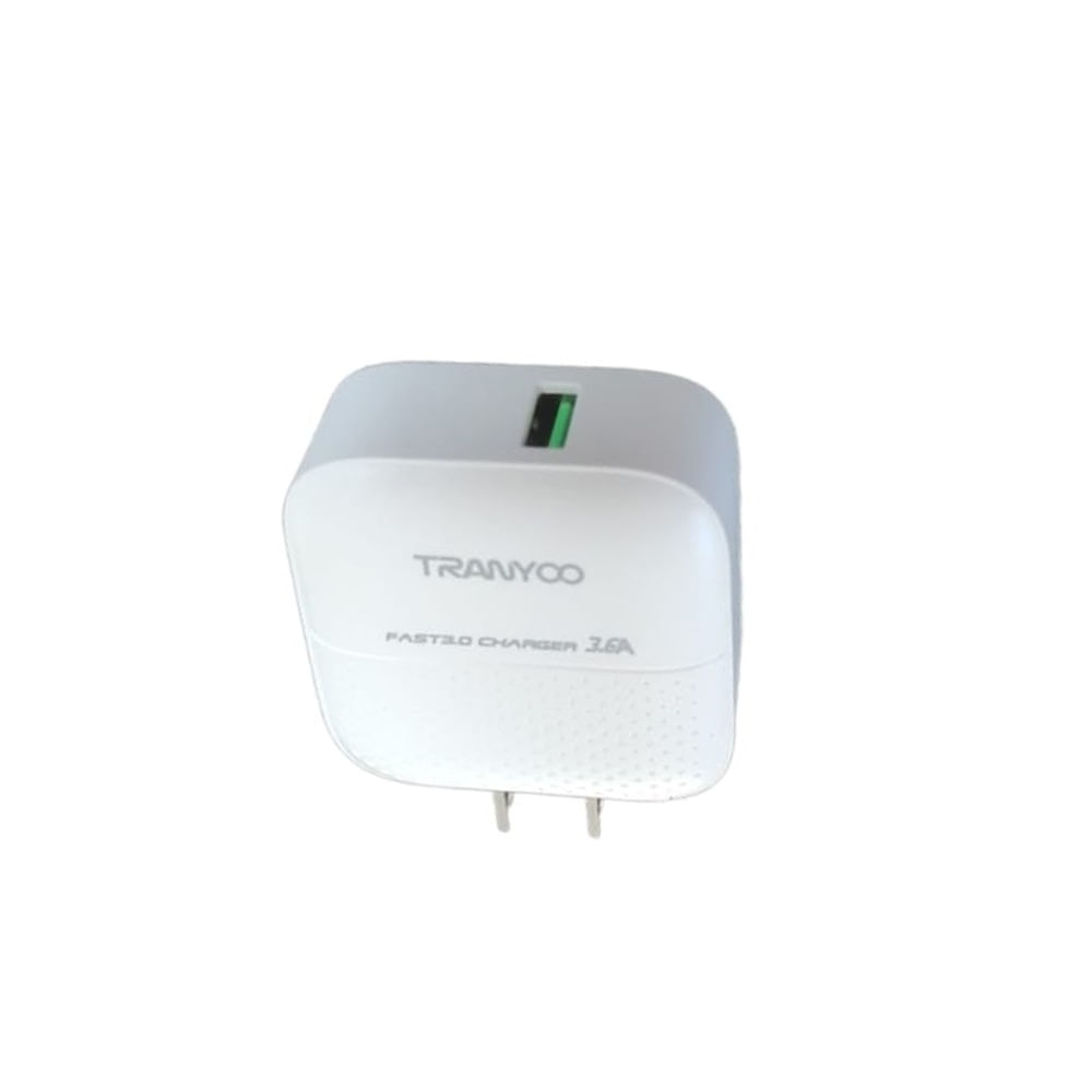 Cargador USB TIPO C Tranyoo SE7 USB 3.0 Carga Rápida 3.6A Celulares | Promart.pe - Promart