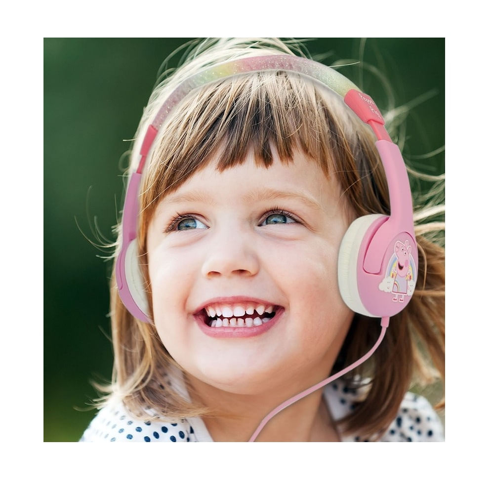 Auriculares Infantiles Otl Peppa Pig Rainbow para 3 y 7 Años - Promart