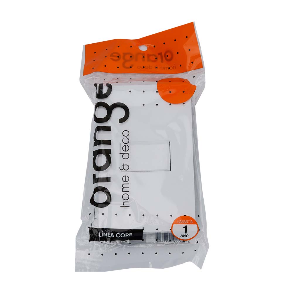 Interruptor Core Simple Blanco Orange - Promart