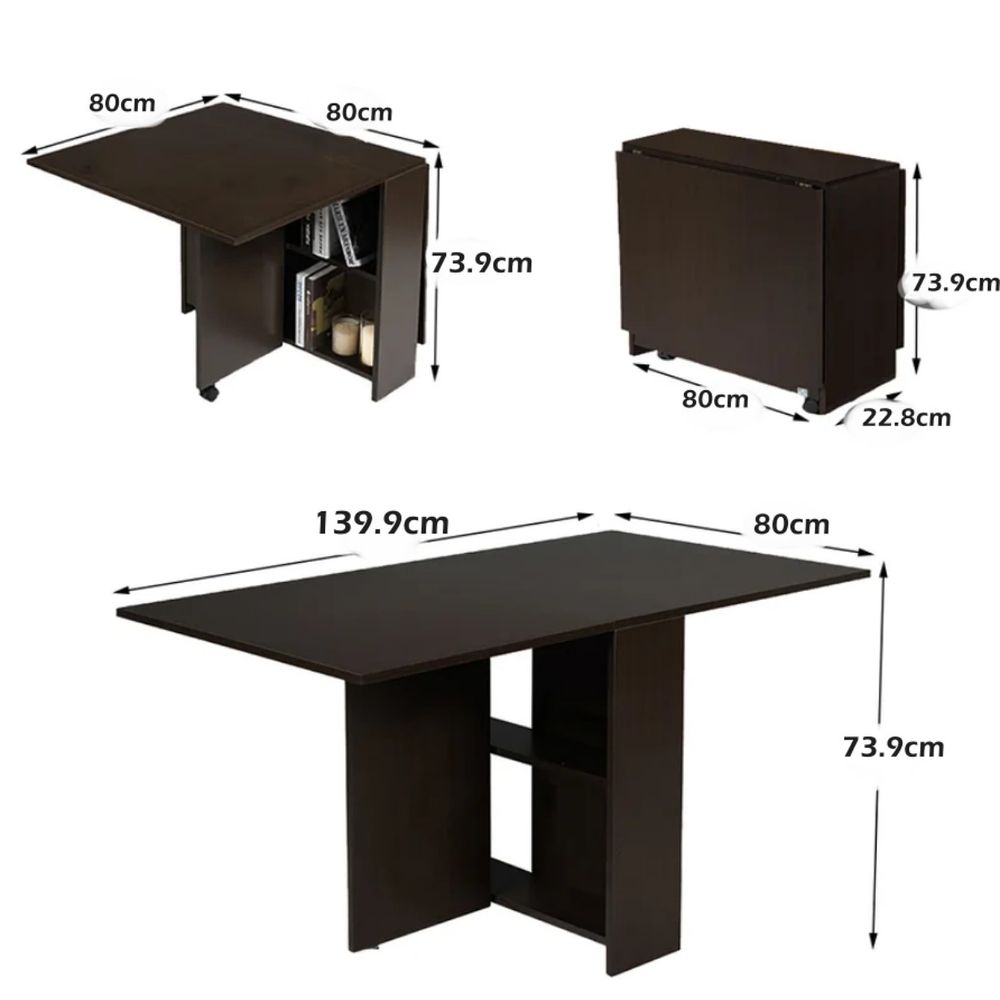 Mesa de Comedor Plegable Milessio Ventitas Peru | Promart.pe - Promart