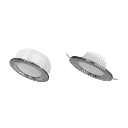 Spot emp led p/caja octogonal 14W silver Luz fría Lightech - Promart
