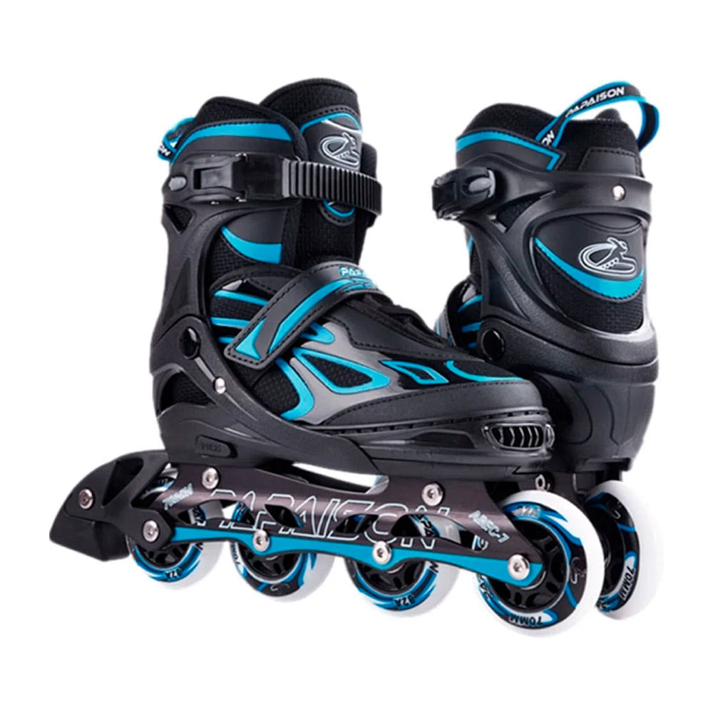Patines Lineales Tallas 31-33 Papaison FIRE08 - Azul - Promart