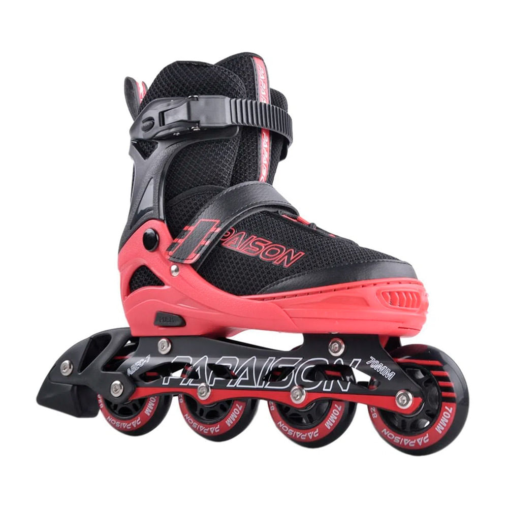 Patines Lineales Tallas 40-42 Papaison XZY-306 - Rojo - Promart