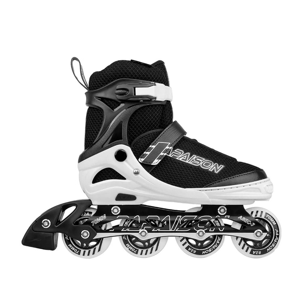 Patines Lineales Tallas 40-42 Papaison XZY-306 - Negro - Promart