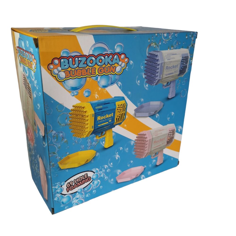 Bazuca de Burbuja Cc.com Amarillo/Turquesas Und - Promart