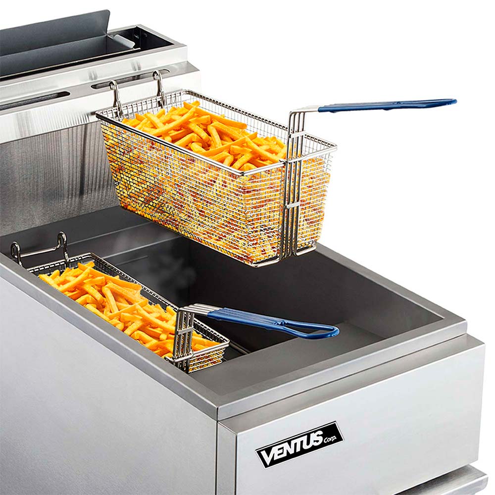 Freidora doble Ventus Vfp-18pro a gas 18Lt - Promart