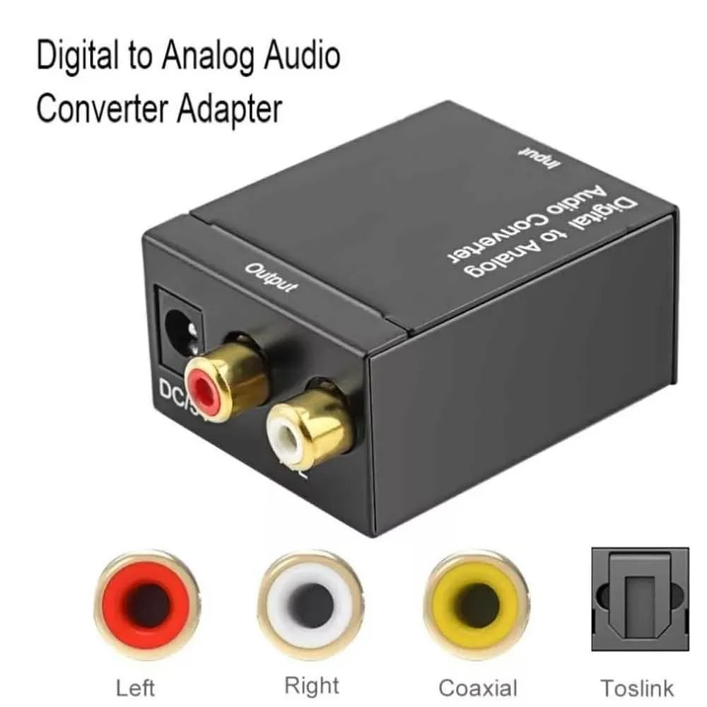 Kit Convertidor de Audio Optico Digital a RCA + | Promart.pe - Promart