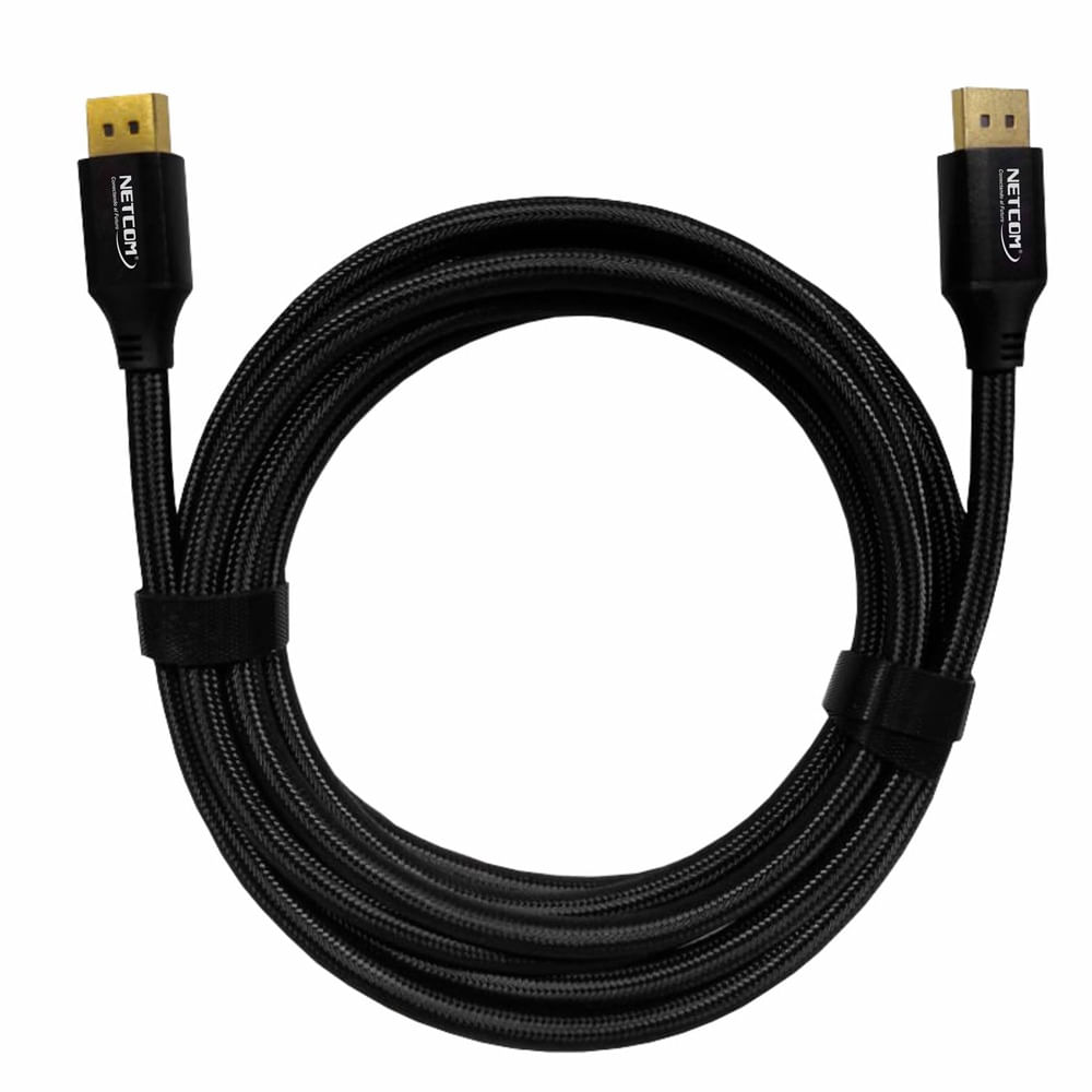 Cable Displayport a Displayport 3 Metros 8k 1.4 60hz 2160P Ultra HD ...