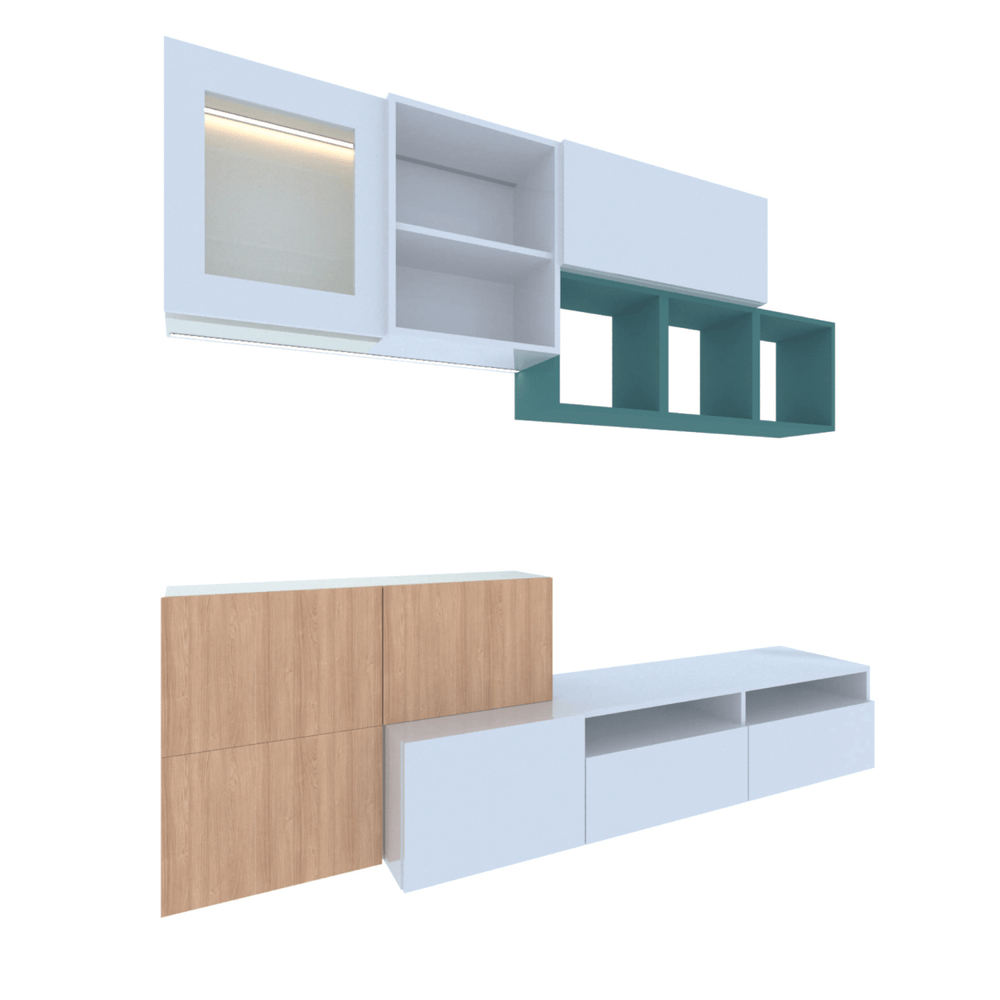 Centro de Entretenimiento Ik Allcenter Modular - Promart