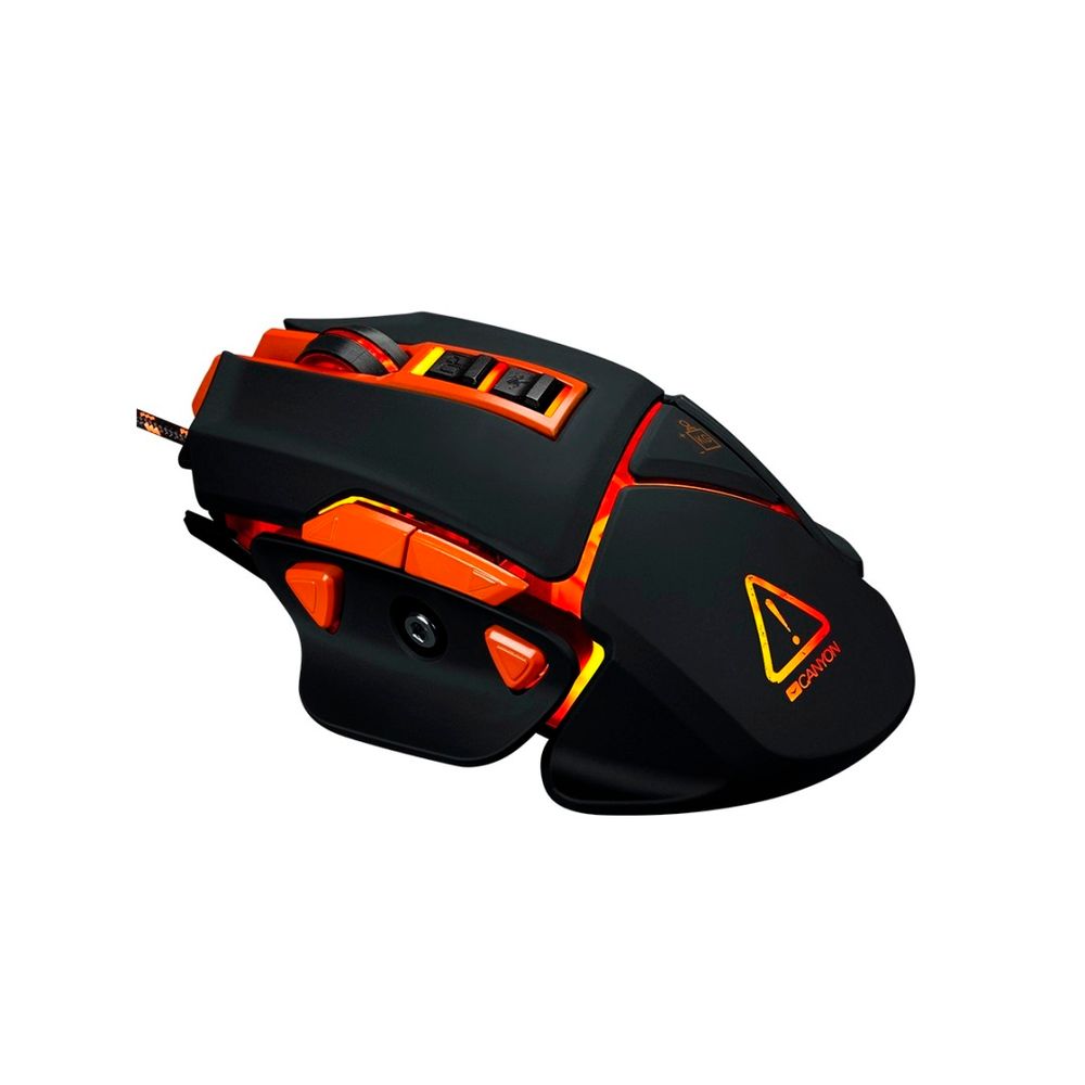Mouse Canyon Gaming Hazard con Luz Led 6400 Dpi - Promart