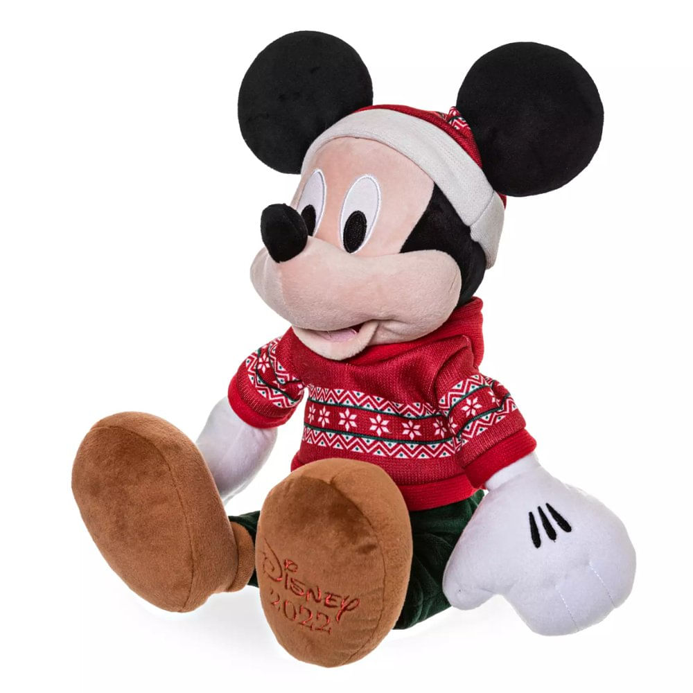 Peluche Mediano Disney Store Mickey Mouse Navidad 2022 - Promart