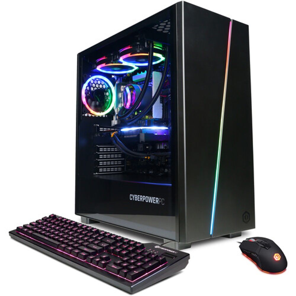 Cyberpowerpc Gamer Supreme Mid-Tower Gaming Desktop Computer (Black ...