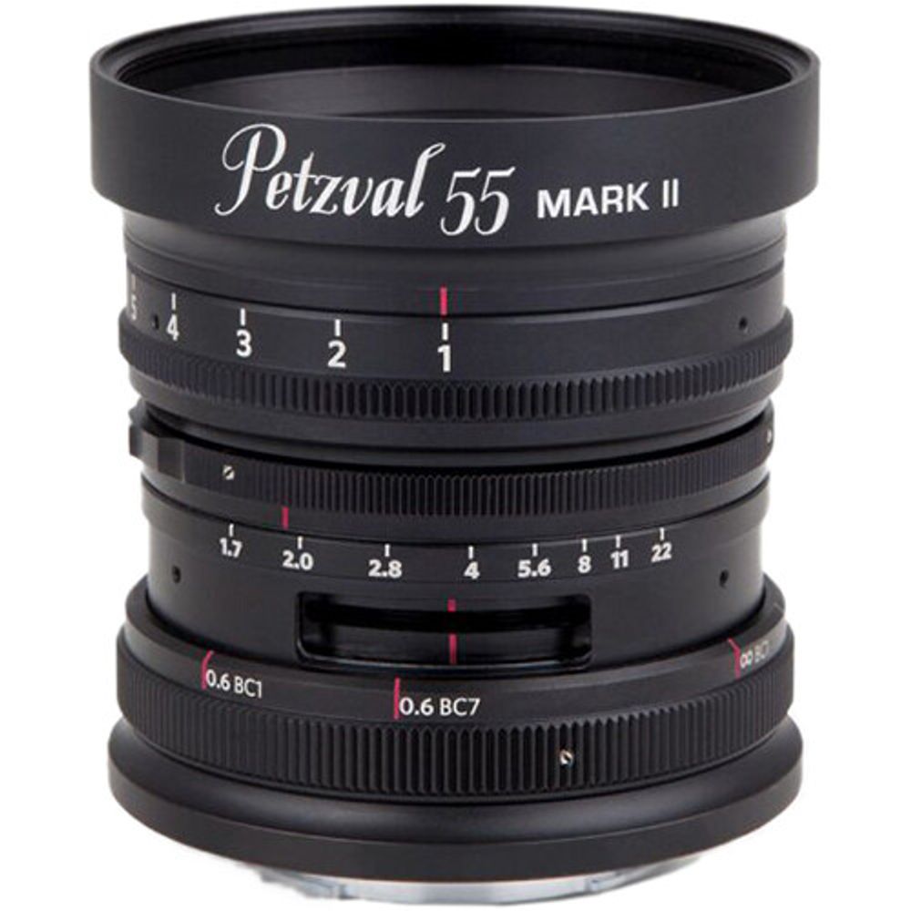 Lente Lomography Petzval 55mm f/1.7 para Nikon Z (Negro) - Promart