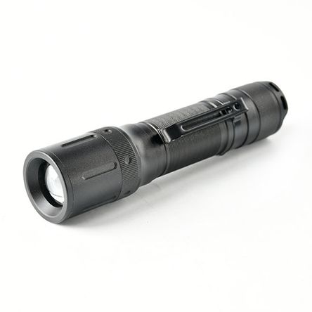 Linterna aluminio Negra 14cm Werken sin pila - Promart