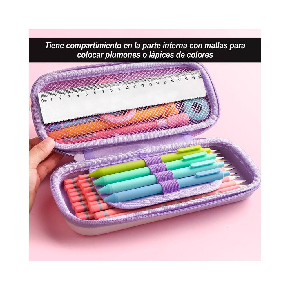 Cartuchera Kawaii -Unicornio - Promart