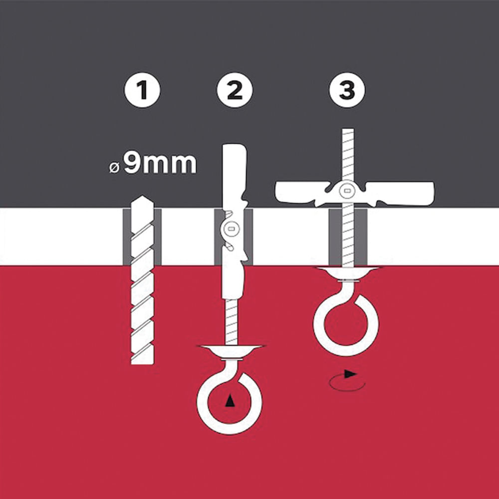 Armella Cerrada 9x62mm x 2 unidades Standers - Promart