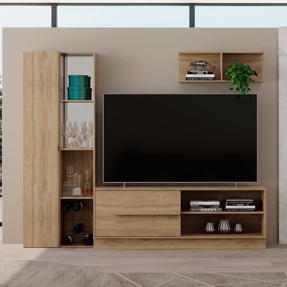 Estante Modular cerrado 175cm Maple - Promart
