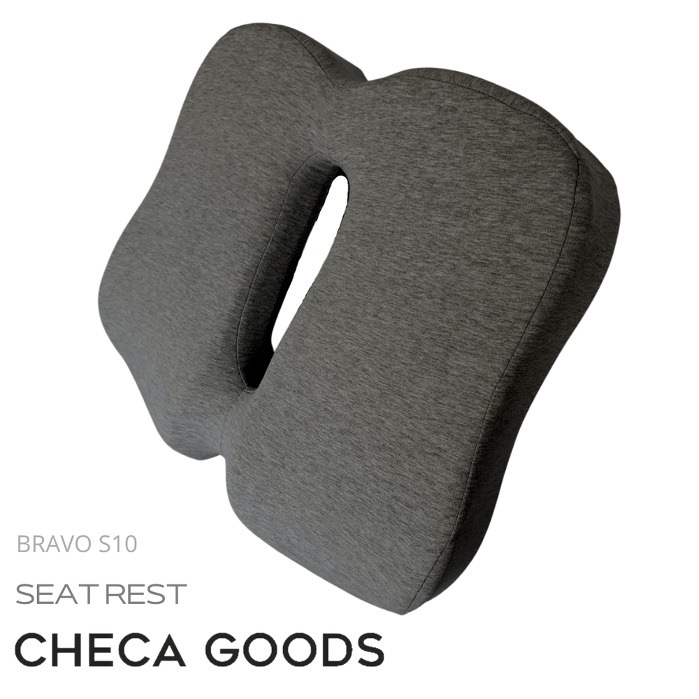 Cojín Delux Ergonomico Ortopedico Checa Goods Bravo S10 Gris Oscuro ...