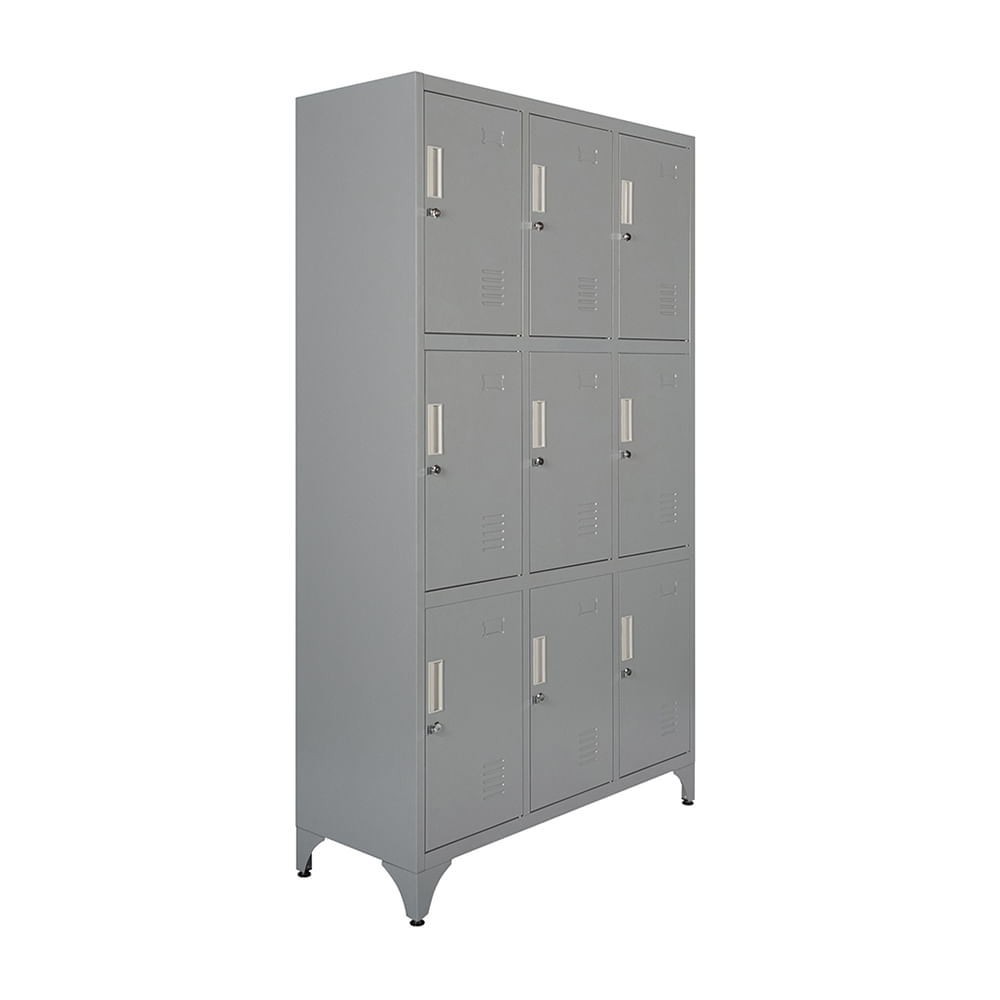 Locker metálico Mk3-03-9 puerta portacandado - Promart