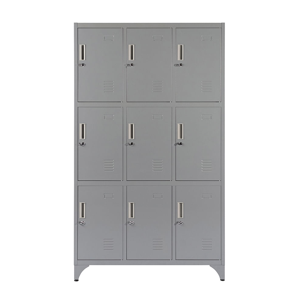 Locker metálico Mk3-03-9 puerta portacandado - Promart