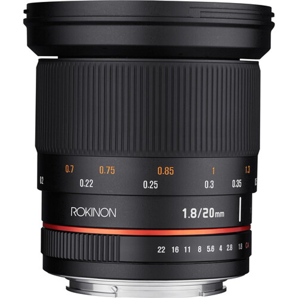 Rokinon 20 mm f/1.8 ed como lente UMC para micro cuatro tercios - Promart