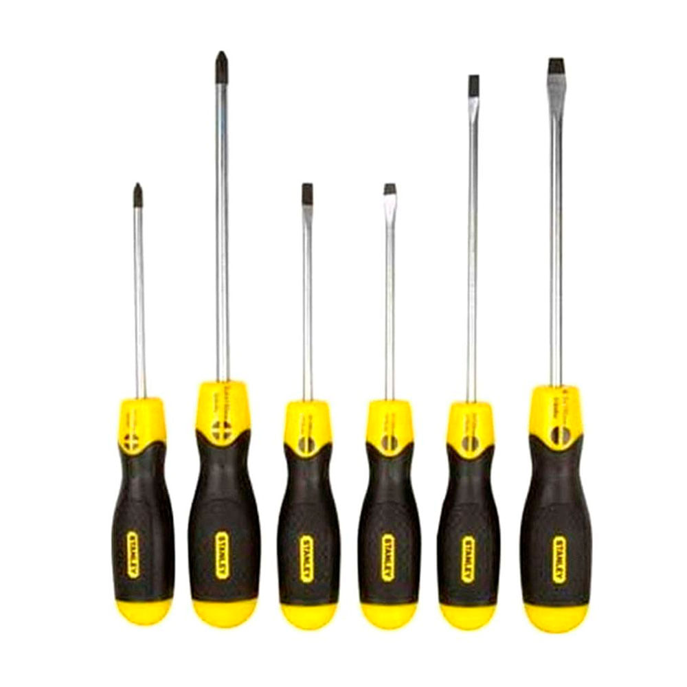 Juego destornilladores 6 piezas Cg Stanley - Promart