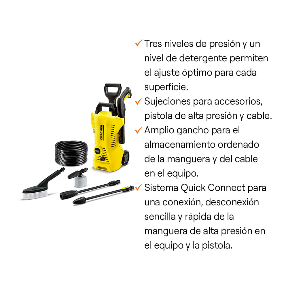Hidrolavadora Karcher K2 Power Control Car - Promart