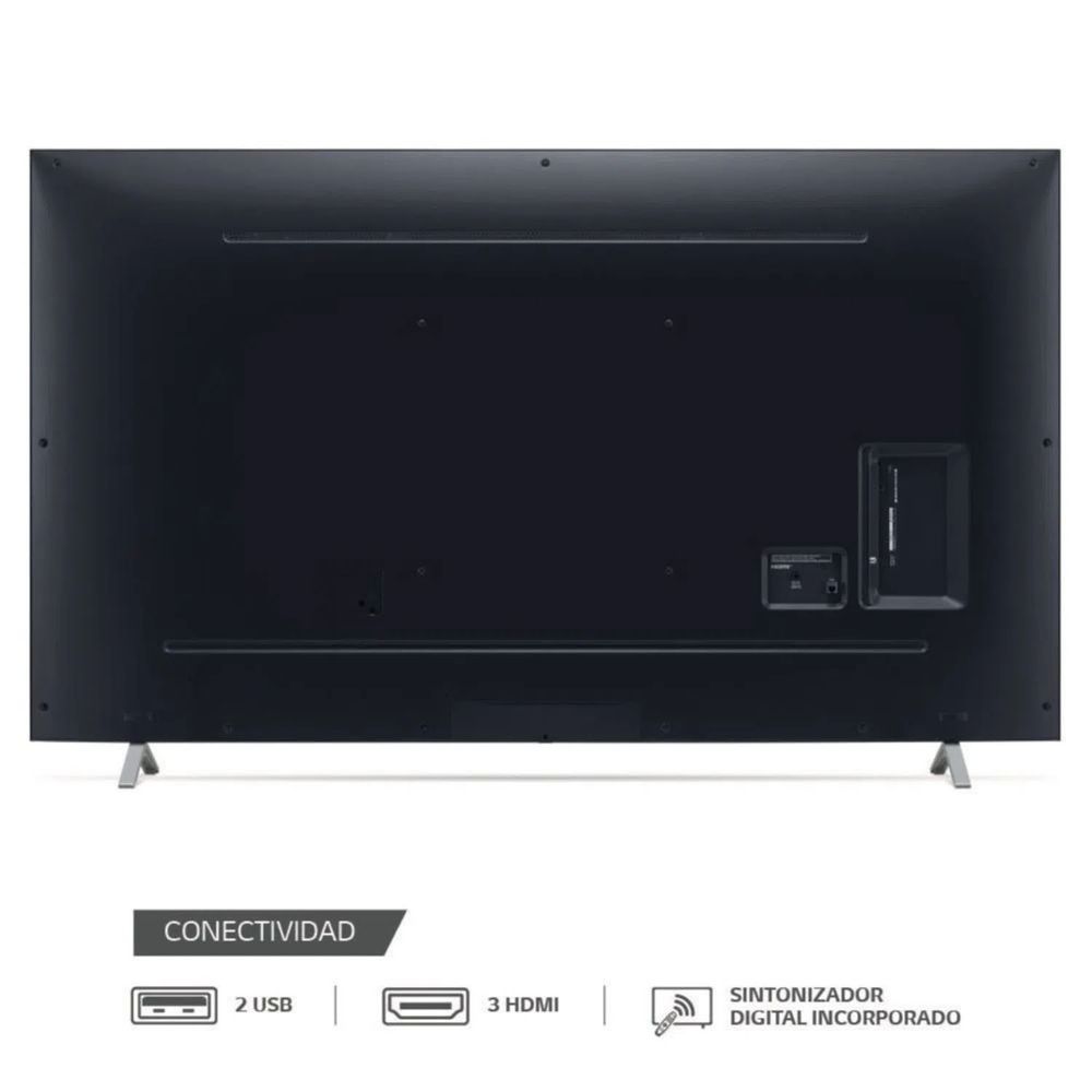 Televisor LG 50" UHD 4K Smart TV Thinq AI 50UQ8050PSB Negro - Promart