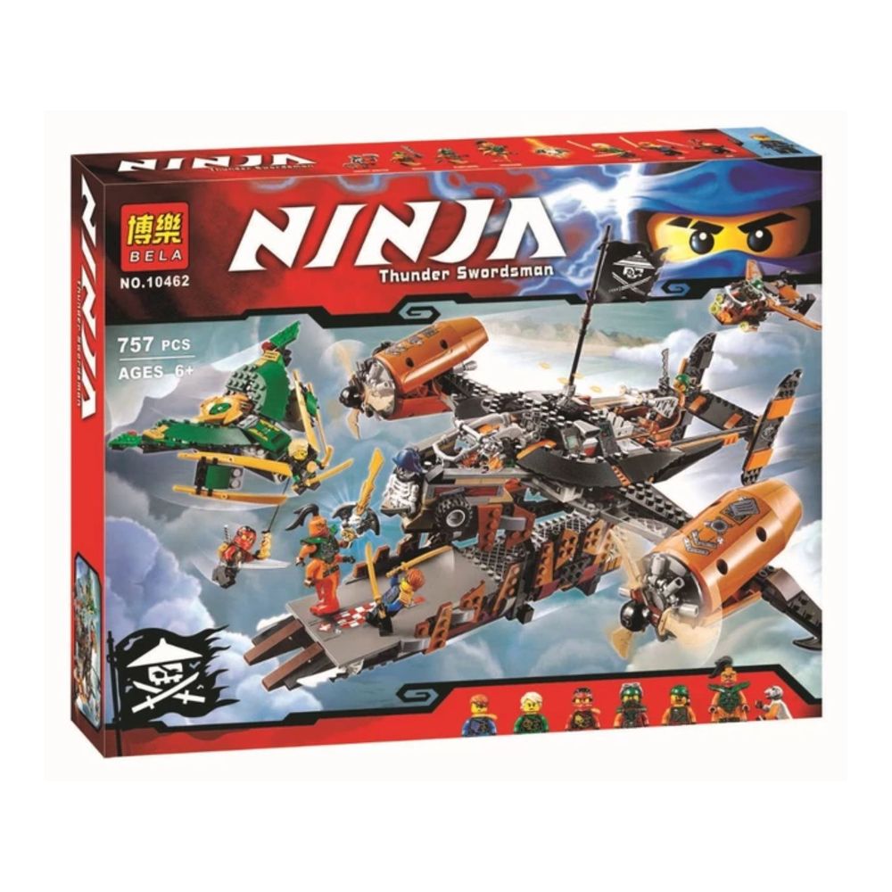 Juego Didactico Armable Bela Ninja 757pcs - 10462BE - Promart