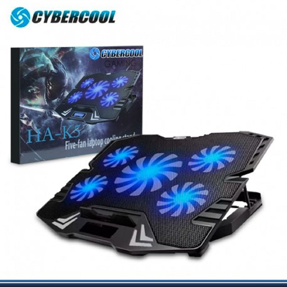 Cooler Gamer para Laptop CYBERCOOL HA-K5 - Promart
