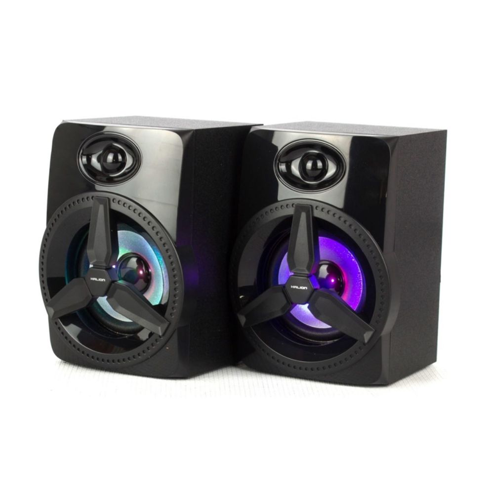 Parlante PC Gamer 2.0 Halion HA-S263 Helice - Promart